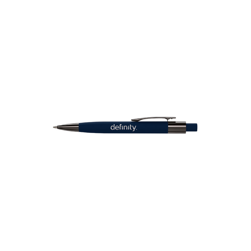 Atlas Ballpoint Pen - Navy – Definity Merchandise Store
